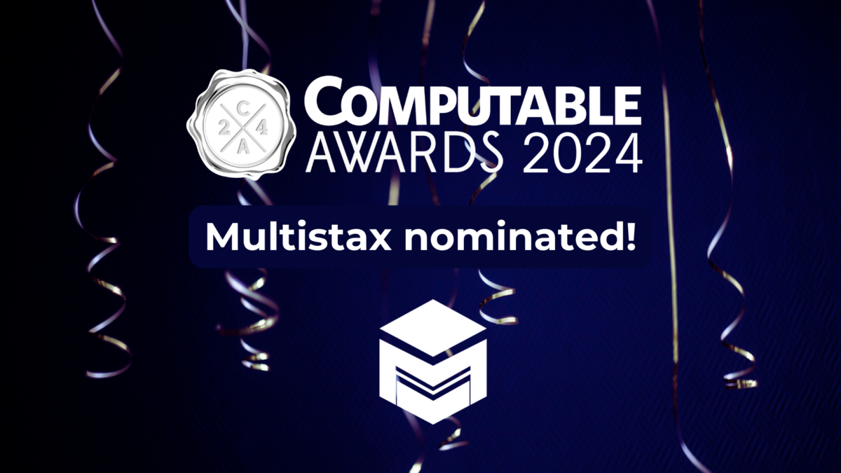 Multistax nominated for the Computable Awards 2024 in the Sustainable ...